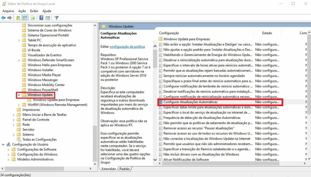 Como desativar o Windows Update - Rafandroid